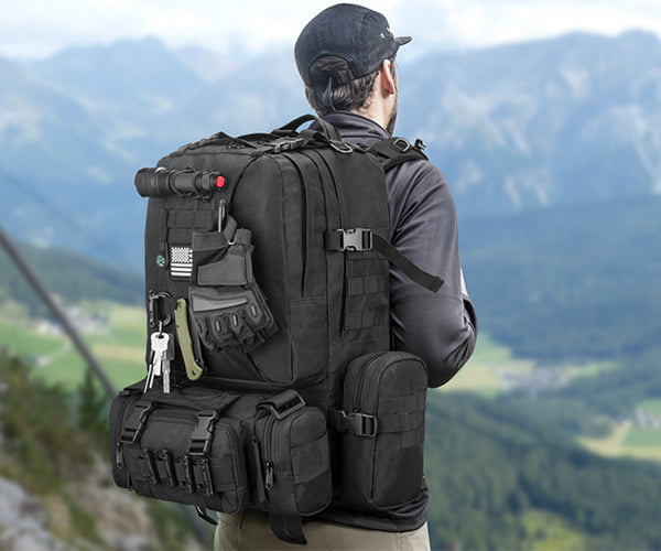 Exploring the CVLIFE 60L Tactical Backpack: The Ultimate Companion for