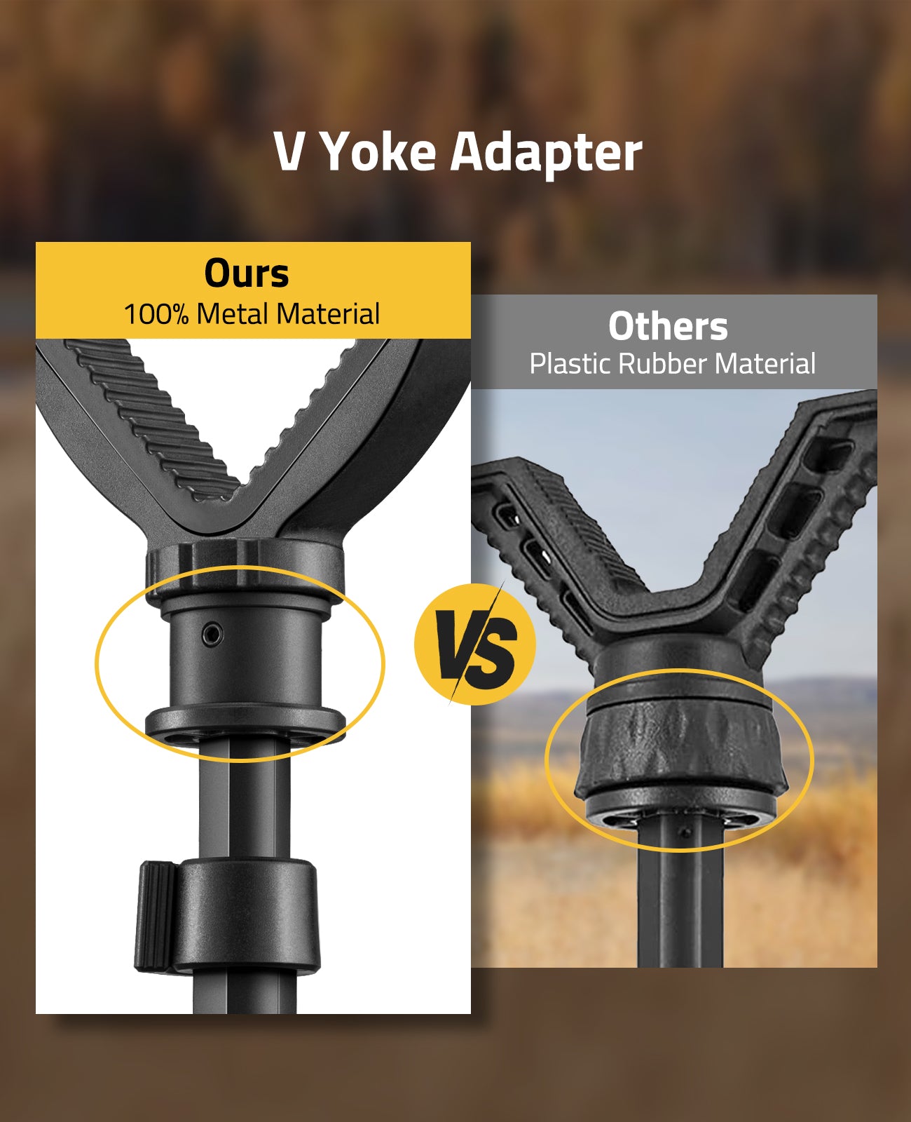 CVLIFE Shooting Rest Tripod Durable Adjustable Height Rifle Shooting T