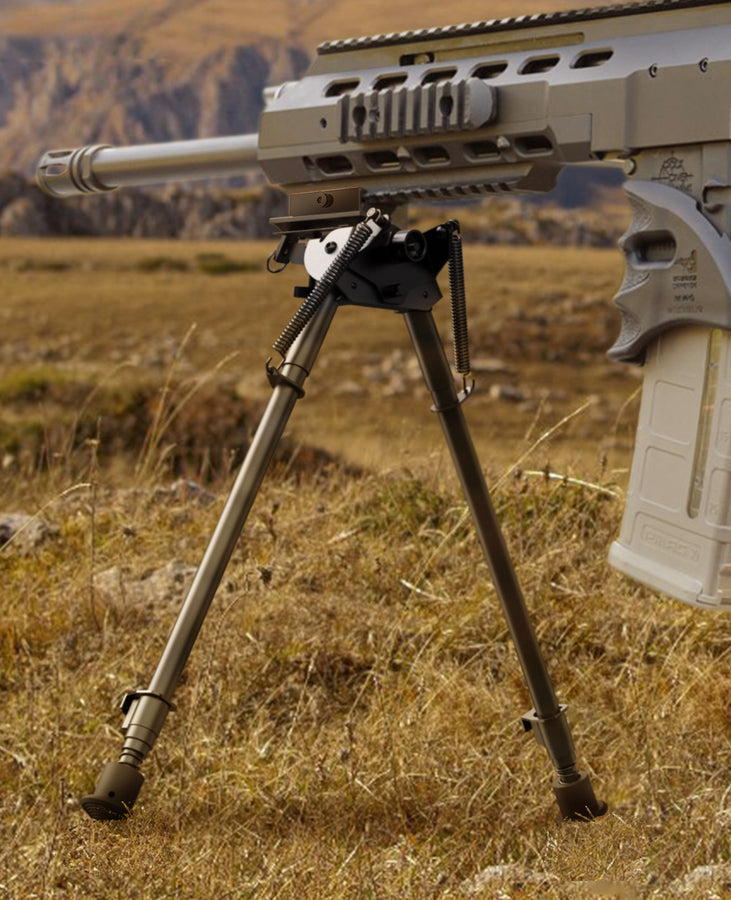 CVLIFE Rifle Bipod Pivot Tilt Bipod with Swivel-Stud and Detachable S