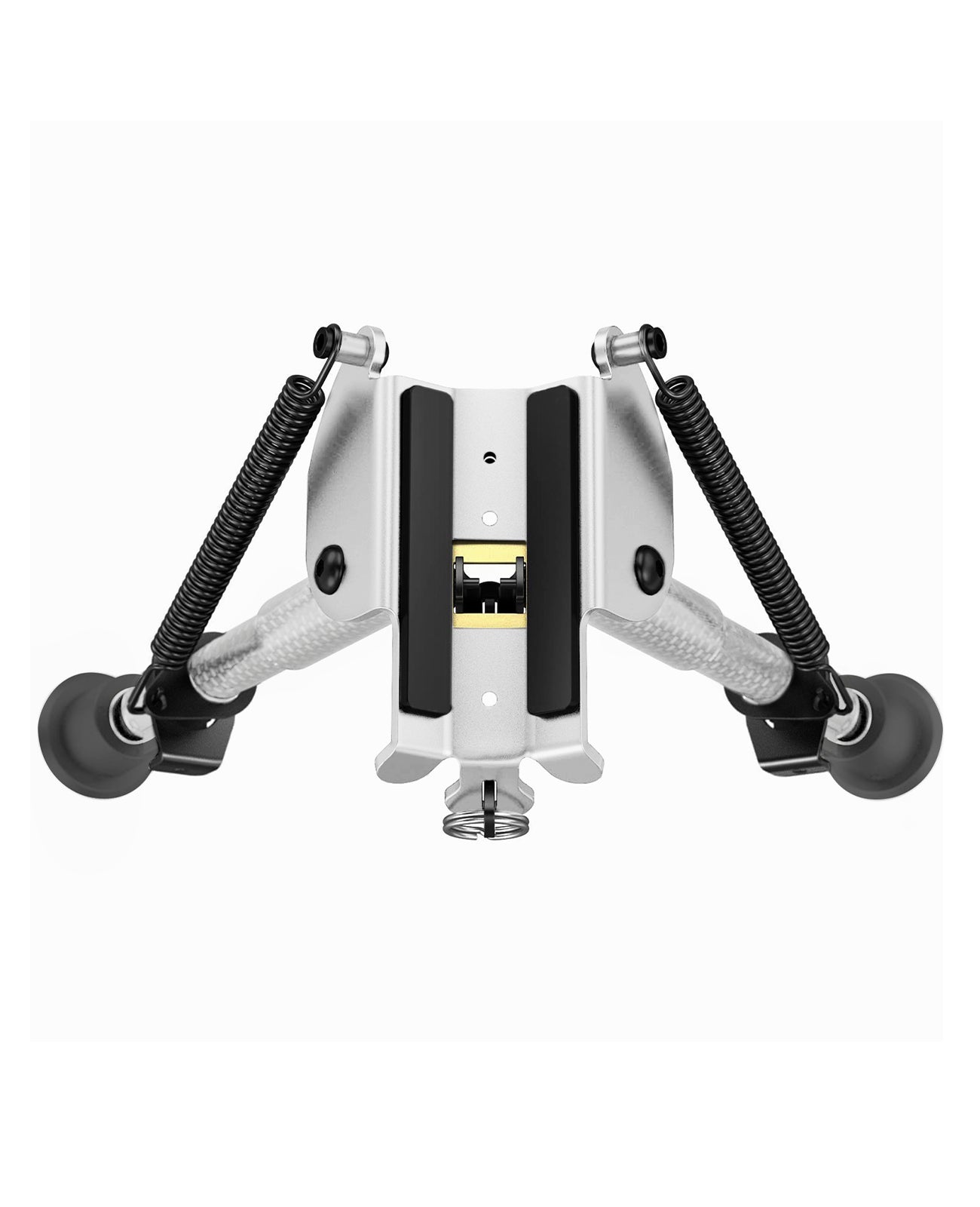 Cvlife 6-9 Inches Carbon Fiber Silver Bipod Picatinny Bipod with Adapt ...