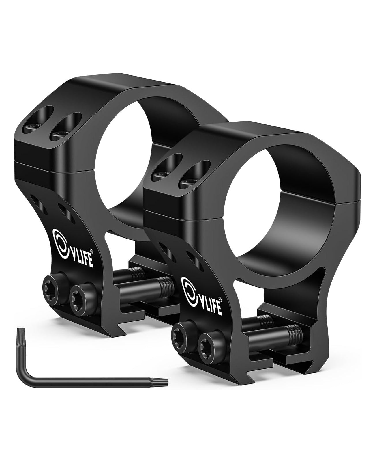 CVLIFE 1 inch Dovetail Scope Rings Mount for 3/8 inch or 11mm Dovetail