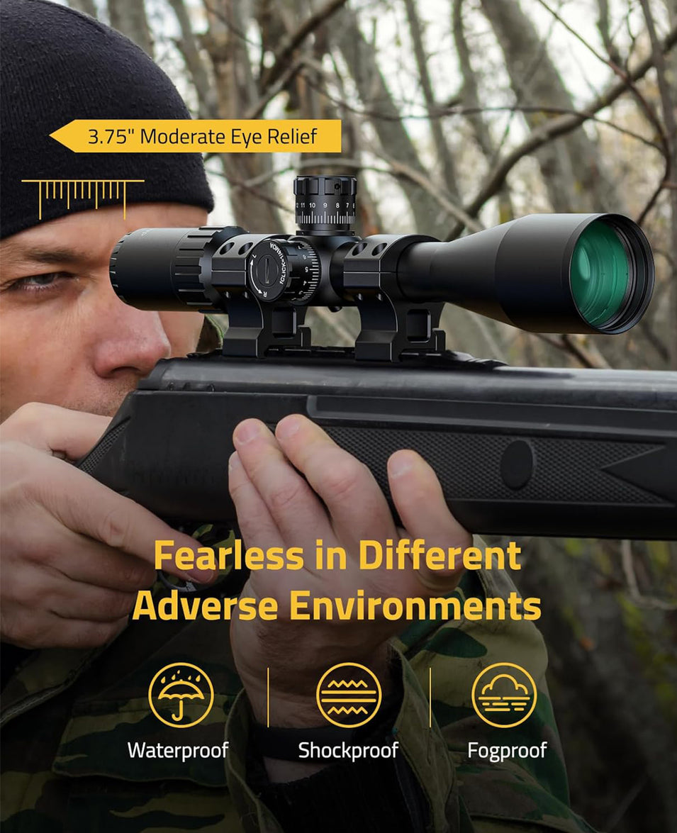 CVLIFE BearPower 5-25x50 FFP Scope