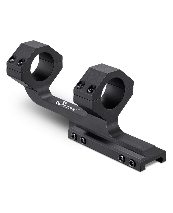 CVLIFE Cantilever Scope Mounts 1 inch | Offset Dual Ring One-Piece Sco