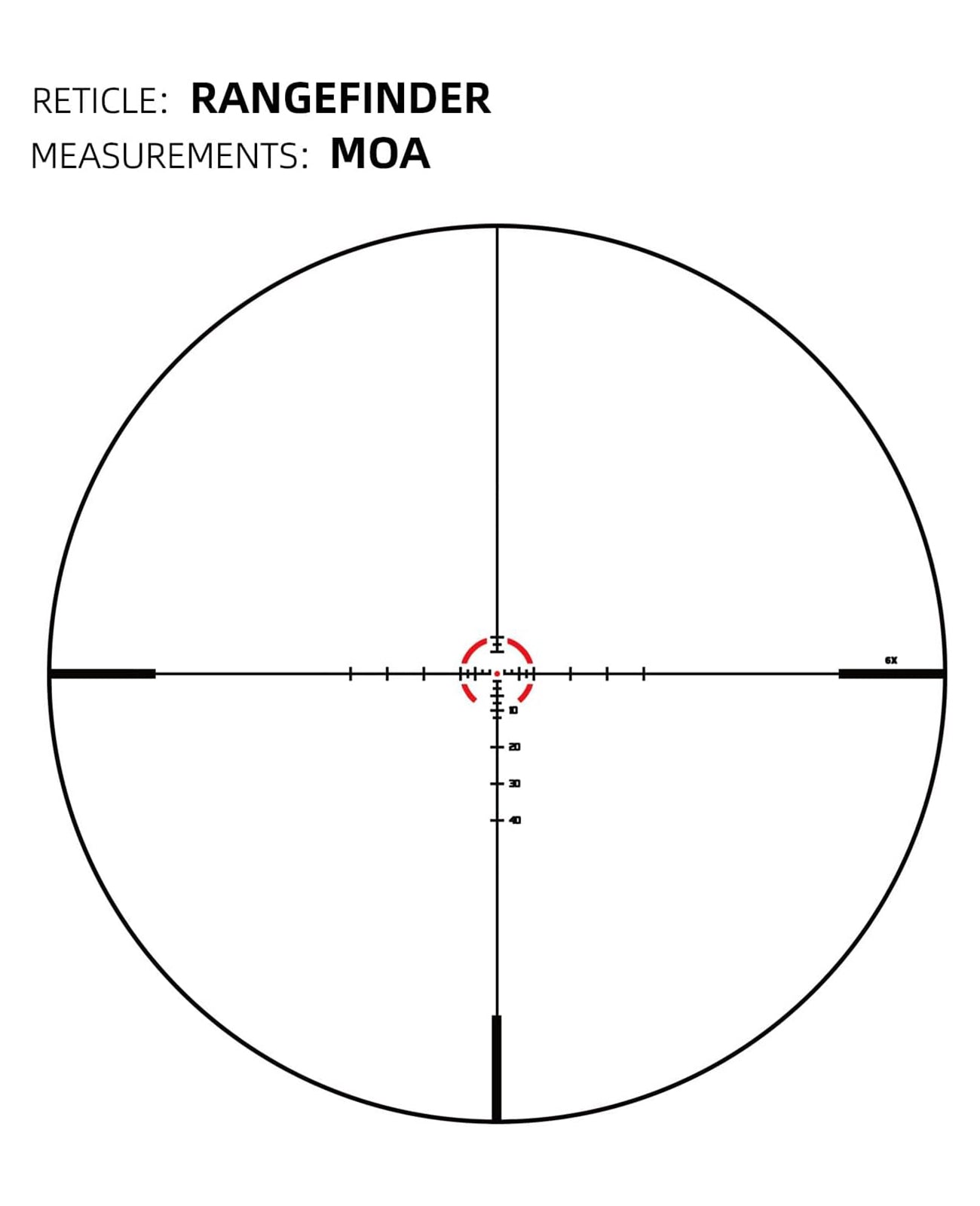 CVLIFE EagleFeather LPVO Rifle Scope with Cantilever Mount - Global