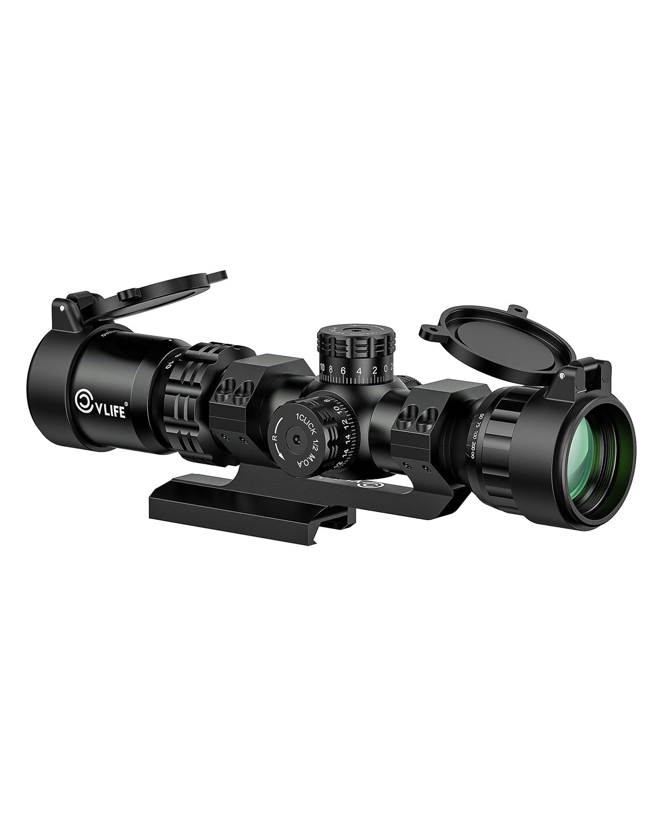 CVLIFE EagleFeather 2-10x32 MPVO AO Rifle Scope