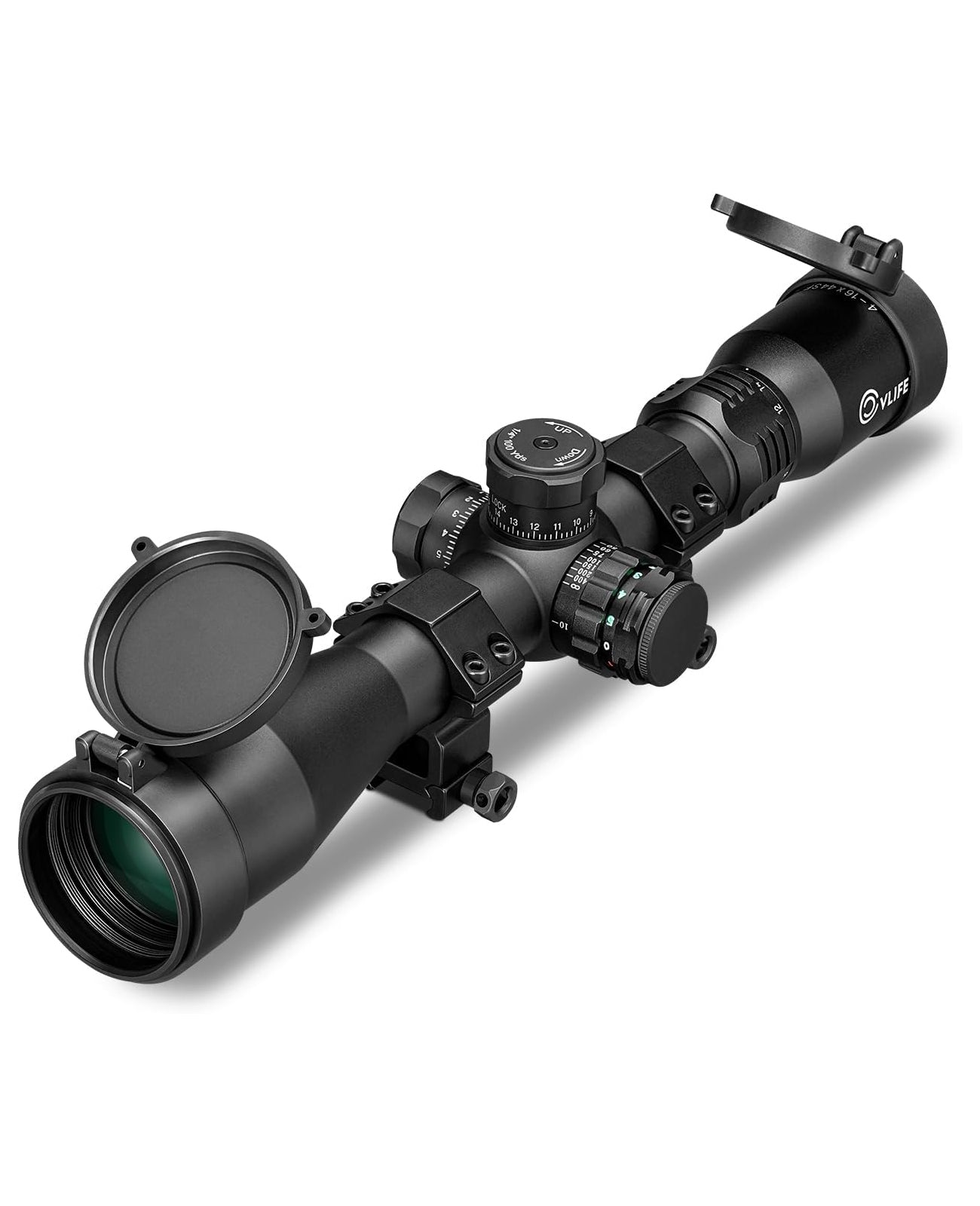 CVLIFE EagleFeather 4-16X44 Side Focus Rifle Scope for Hunting