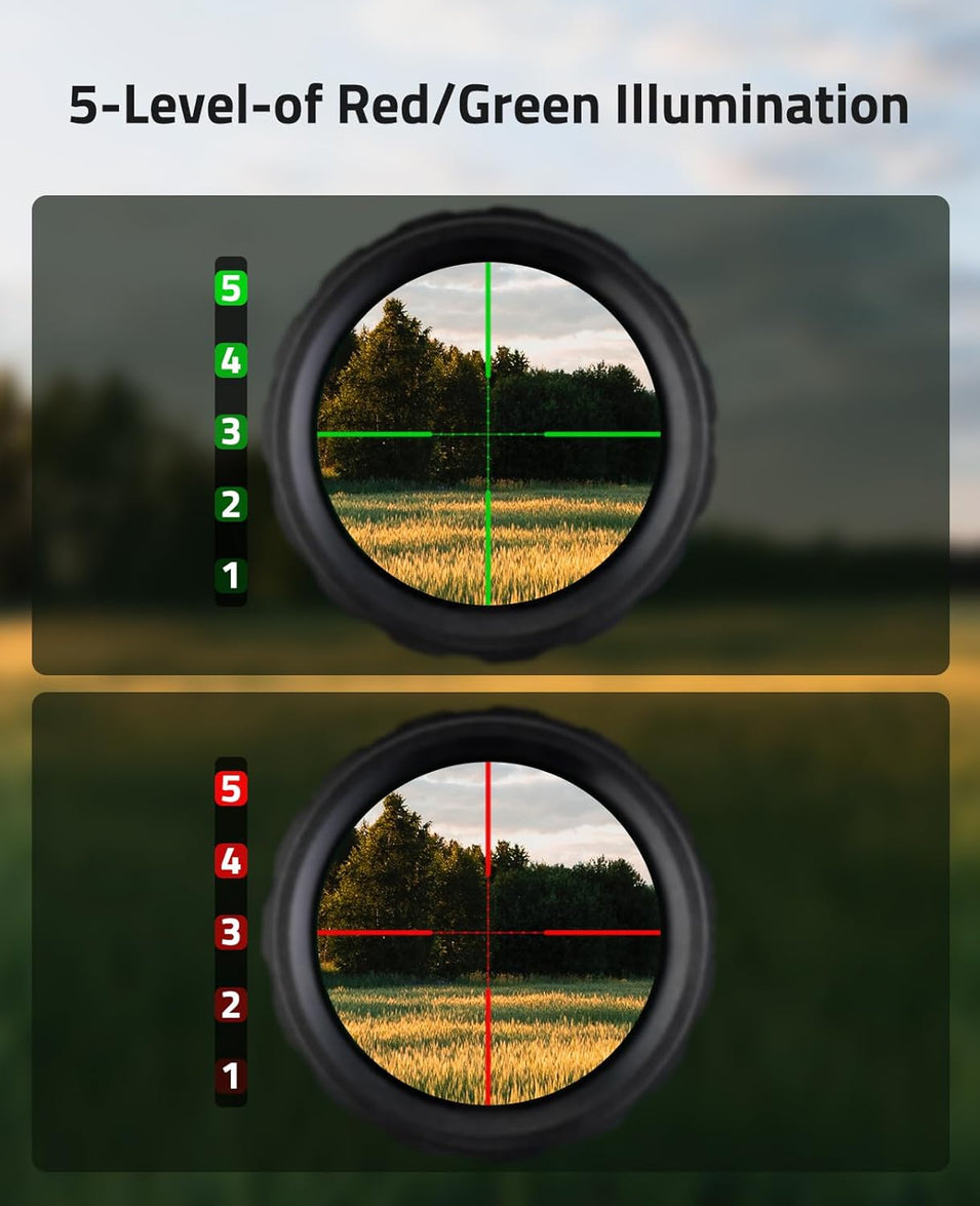 CVLIFE EagleFeather 4-16X44 Side Focus Rifle Scope for Hunting
