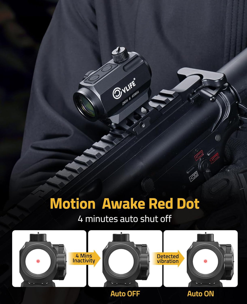 CVLIFE EagleFeather Multiple Reticle Red Dot Sight - Global