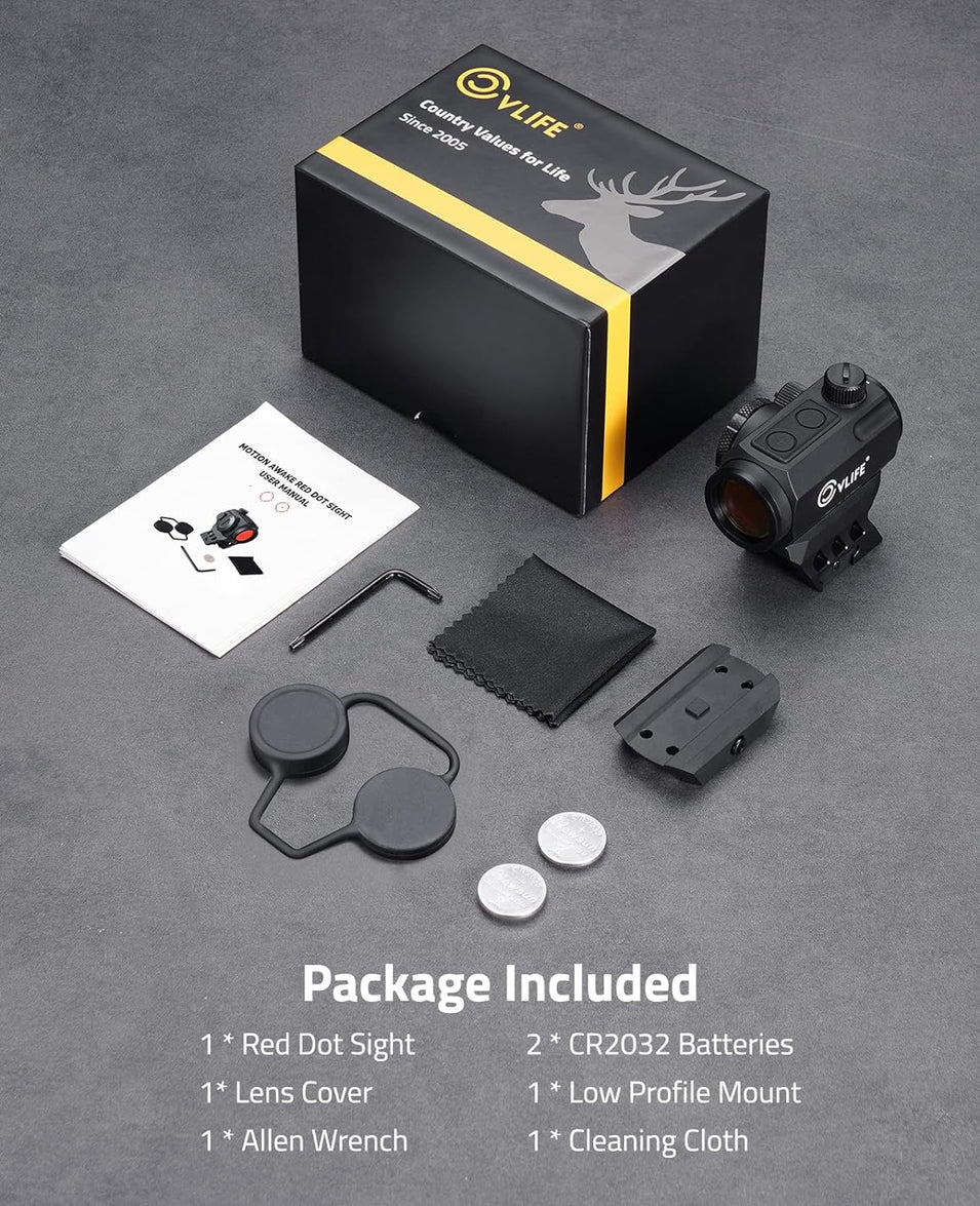 CVLIFE EagleFeather Multiple Reticle Red Dot Sight - Global