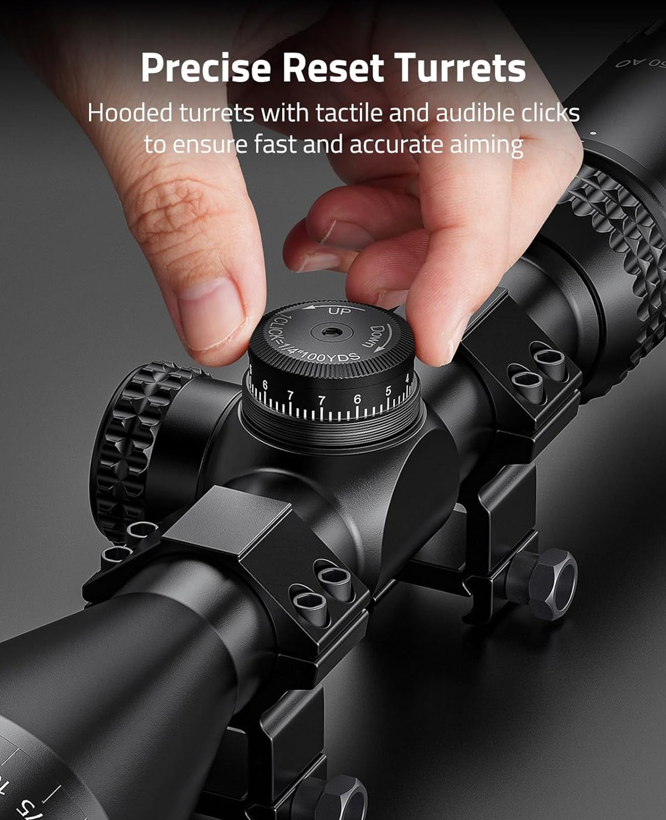 CVLIFE JackalHowl 6-24x50 AO SFP Scope