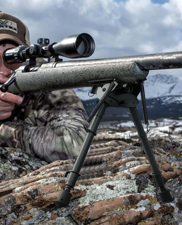 CVLIFE Rifle Bipod Pivot Tilt Bipod