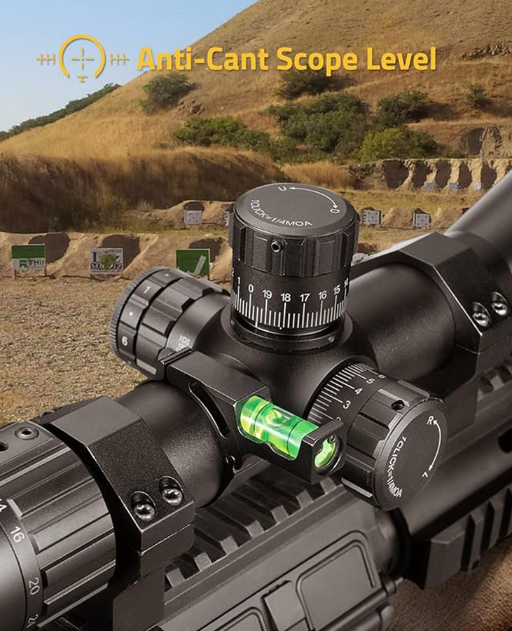 CVLIFE Scope Level Bubble, 34MM Riflescope Leveling Kit