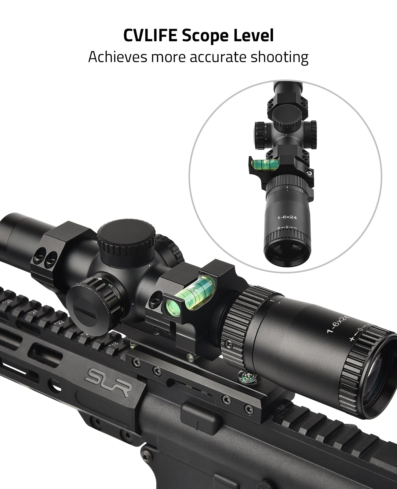 CVLIFE Scope Level Precise Calibration 1-Inch 30/34/35mm Scope Bubble