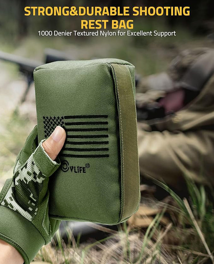 CVLIFE Shooting Rest Bag Long Range Precision Rifle Rest Shooting Bag