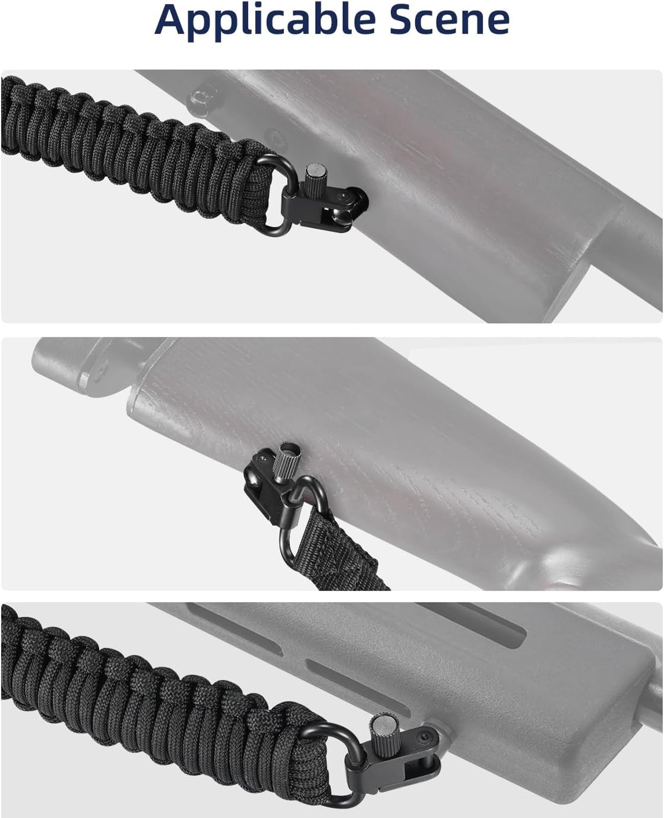 CVLIFE 550 Paracord Sling Quick Adjust Two Point Rifle Sling