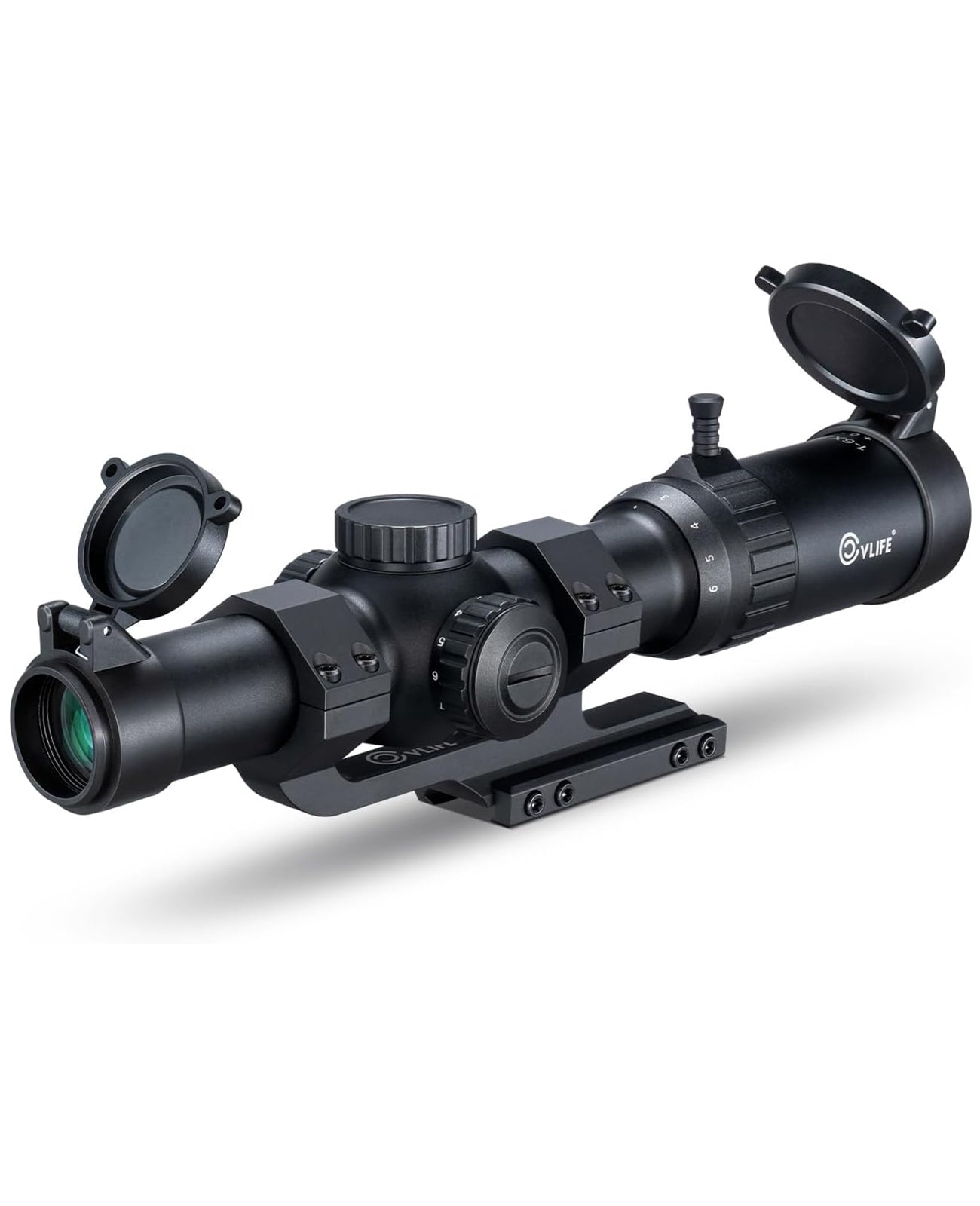 CVLIFE EagleBlaze 1-6X24 Scope with 30mm Cantilever Mount