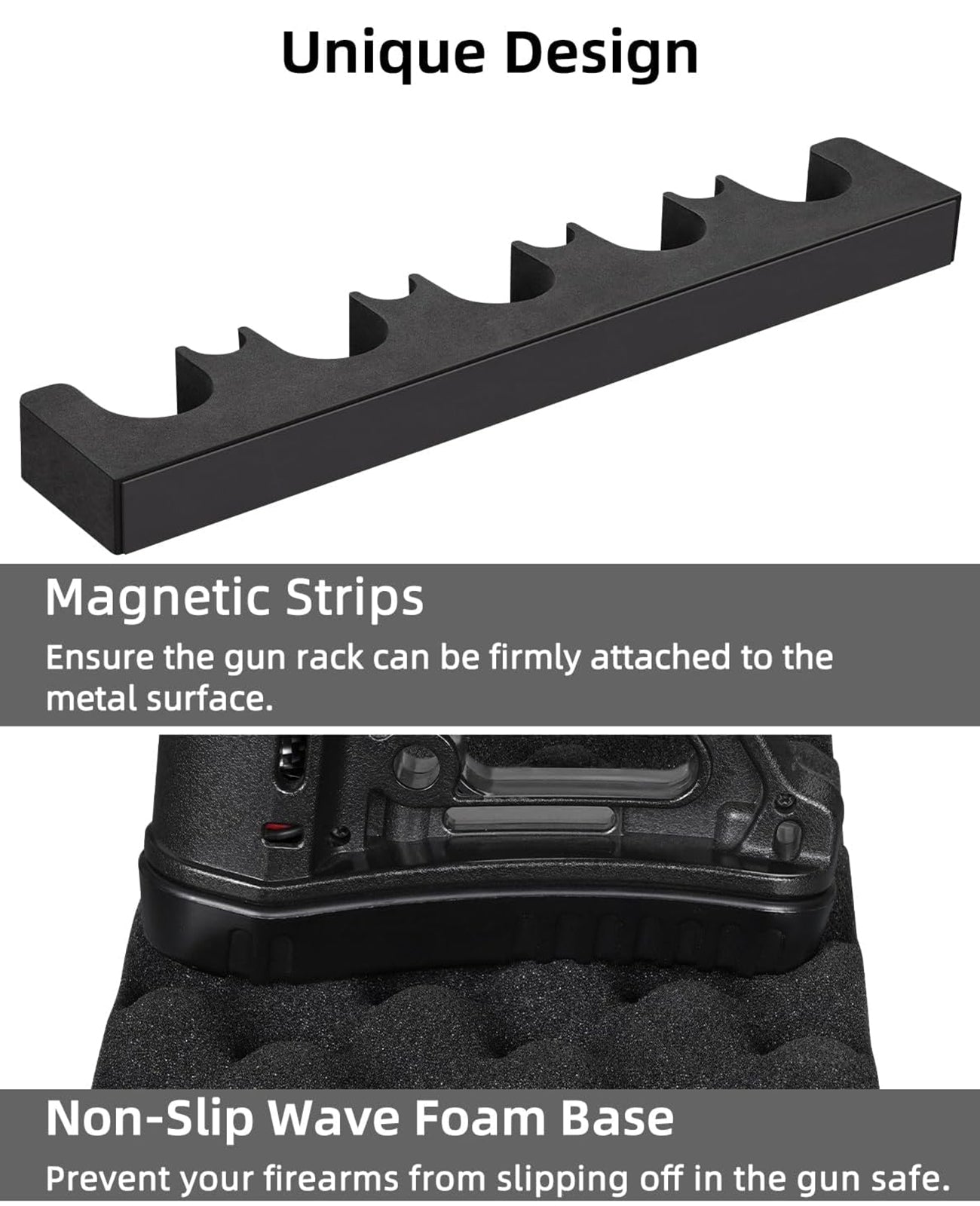 CVLIFE Indoor Foam Gun Rack for Storage