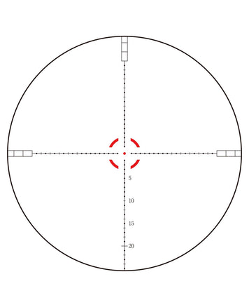 CVLIFE JackalHowl 4x30 Compact Rifle Scope