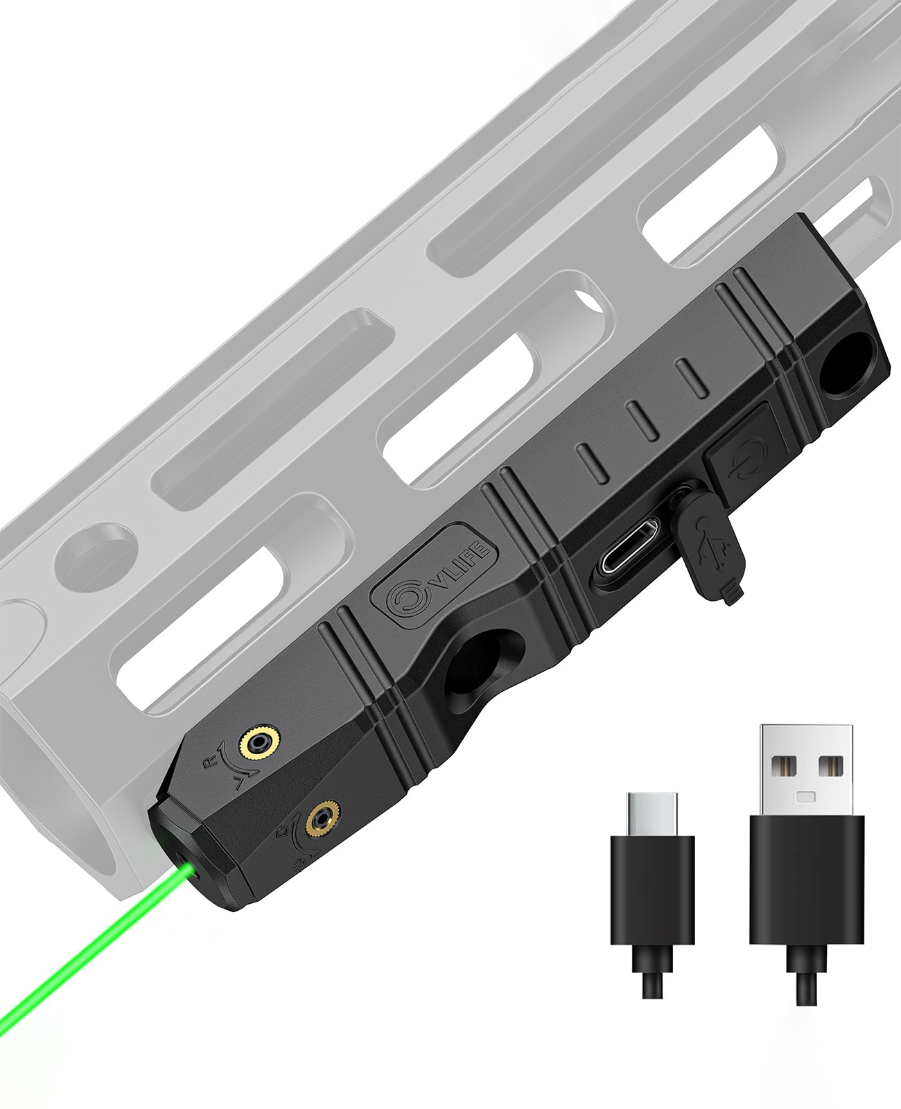CVLIFE Laser Sight for Rifle Compatible with M-Lok Rail