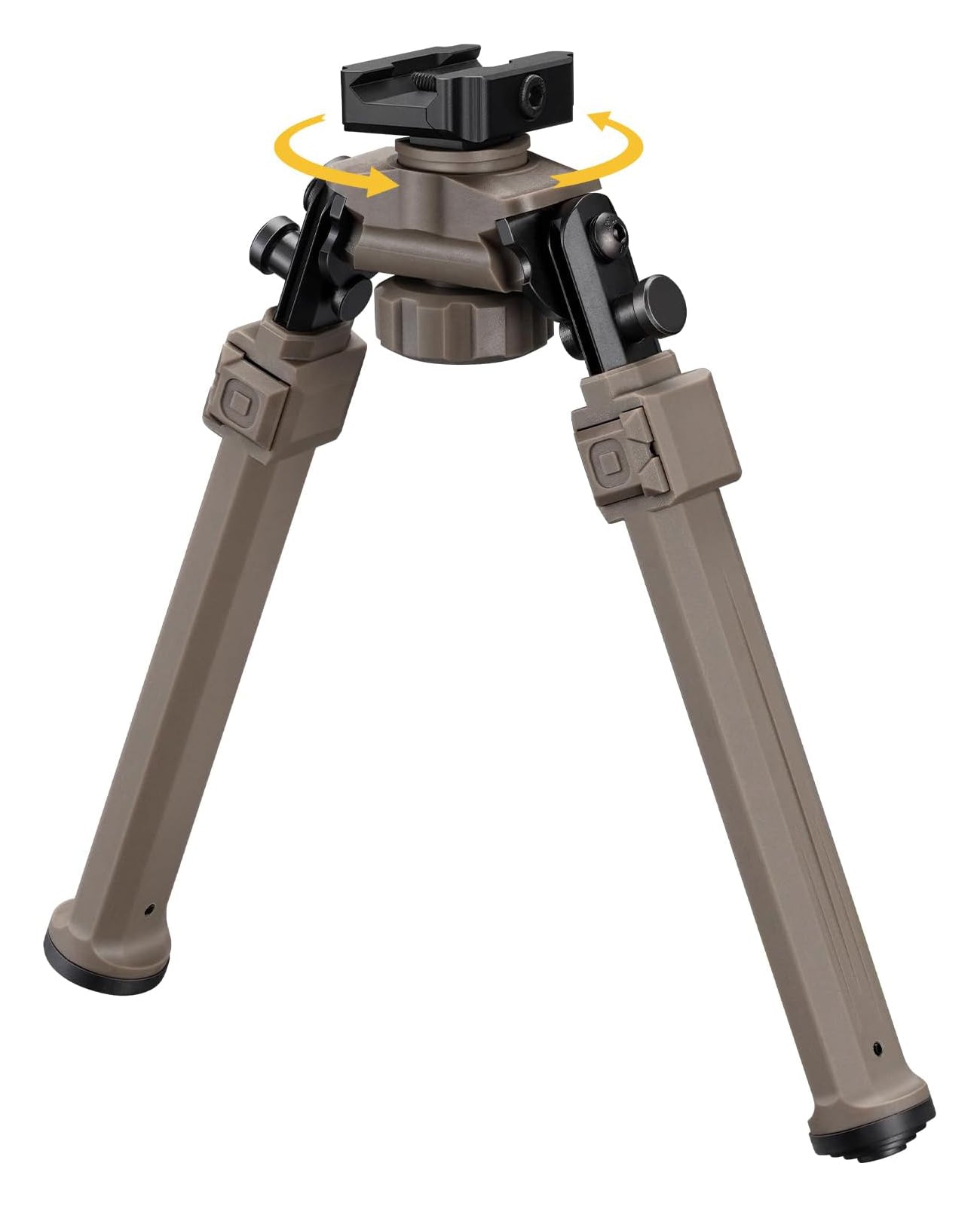 CVLIFE Picatinny Rifle Bipod Adjustable Rotation 360 Degrees
