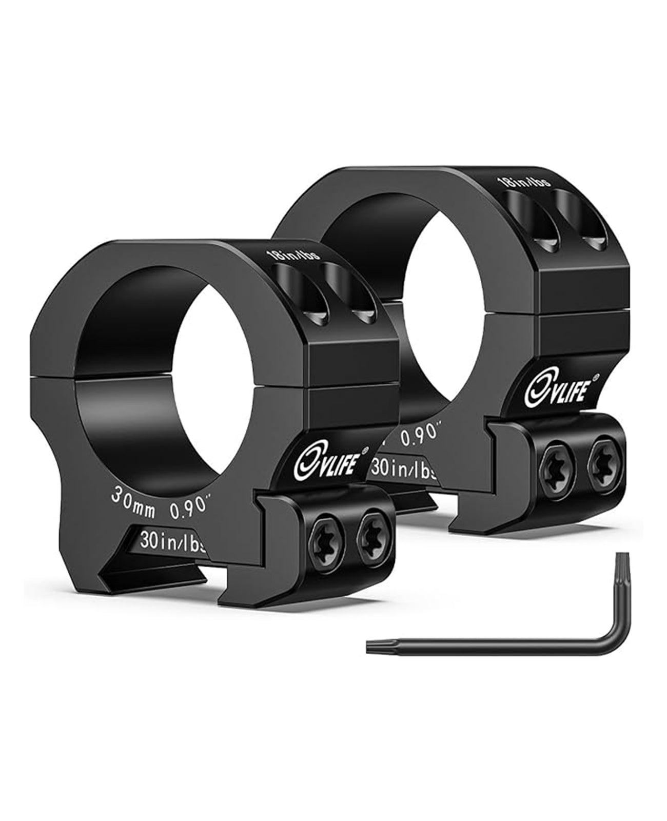 CVLIFE Precision Scope Rings Mount - Compatible with Picatinny Rails