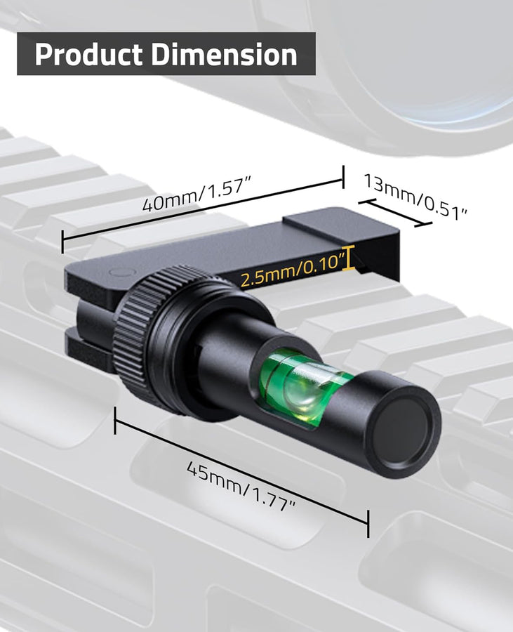 CVLIFE Scope Level Fold Away Scope Leveling Kit