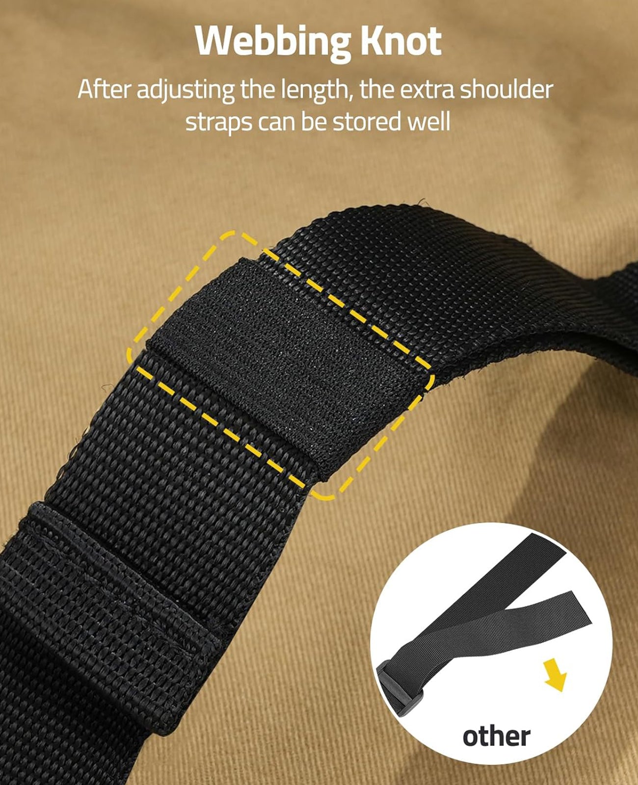 CVLIFE Two Point Sling with 4 Shell Holders and Quick-Grab Handle Shot