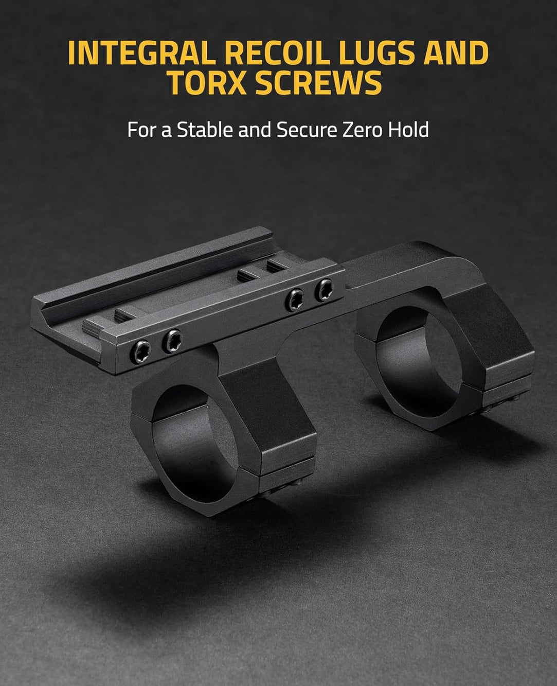 CVLIFE EagleFeather 1-6x24 LPVO Rifle Scope with 30mm Cantilever Mount