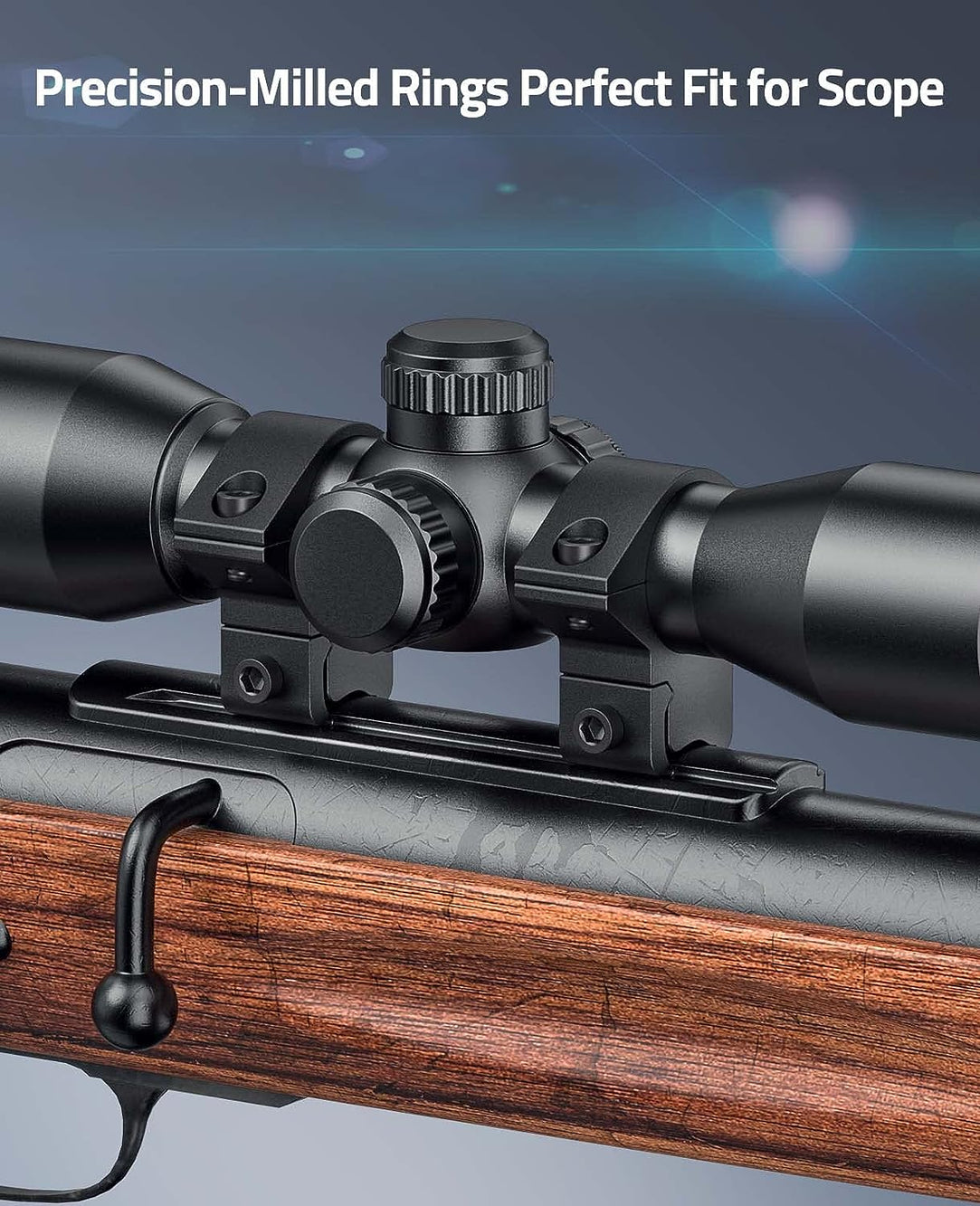 CVLIFE 1 inch Dovetail Scope Rings Mounts for 3/8" or 11mm Dovetail Ra