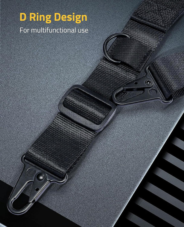 CVLIFE 2 Point Sling AR Sling with Romovable Metal Hooks