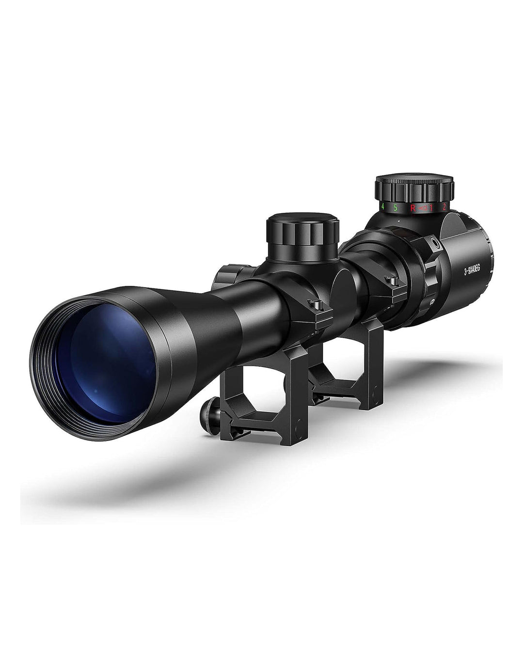 CVLIFE FoxSpook 3-9x40 Rifle Scope Red & Green Illuminated Optical Sco
