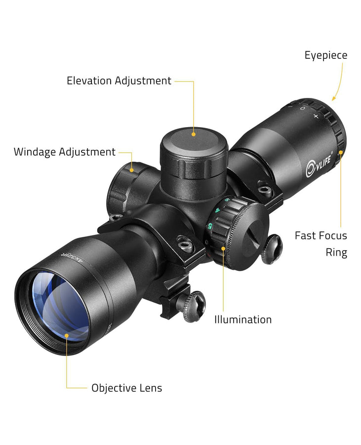 CVLIFE JackalHowl 4x32 Crossbow Scope - Global [Pre-Sale]