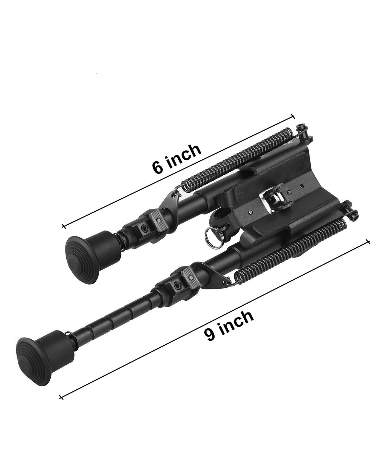CVLIFE 6-9 Inches Rifle Bipod with Picatinny Adapter