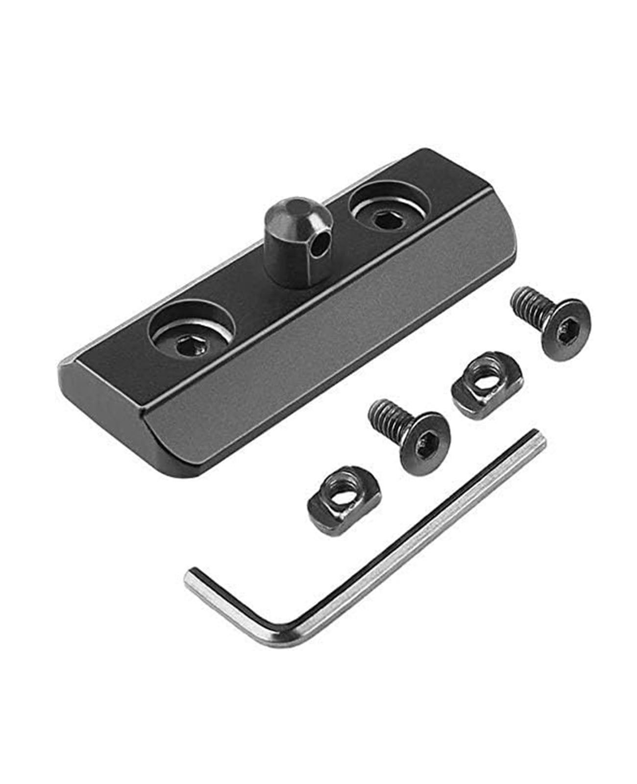 CVLIFE Bipod Adapter Bipod Mount Sling Stud 4 T-Nuts 4 Screws and 1 Wr
