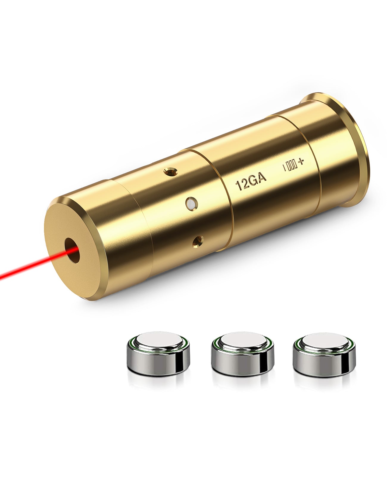 CVLIFE Bore Sight 12 Gauge Laser Red Dot Boresighter