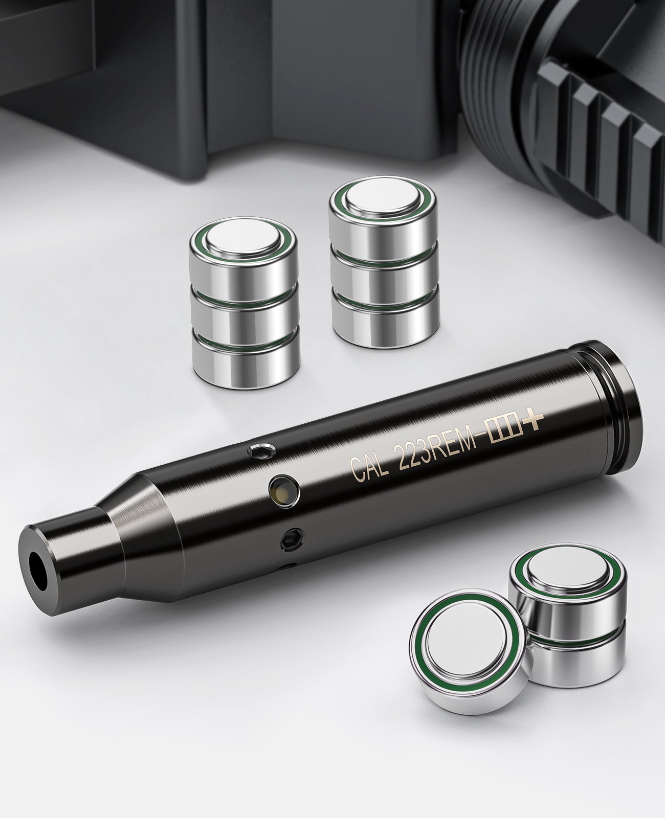 CVLIFE Bore Sight Laser 223/556 with 3 Sets of Batteries