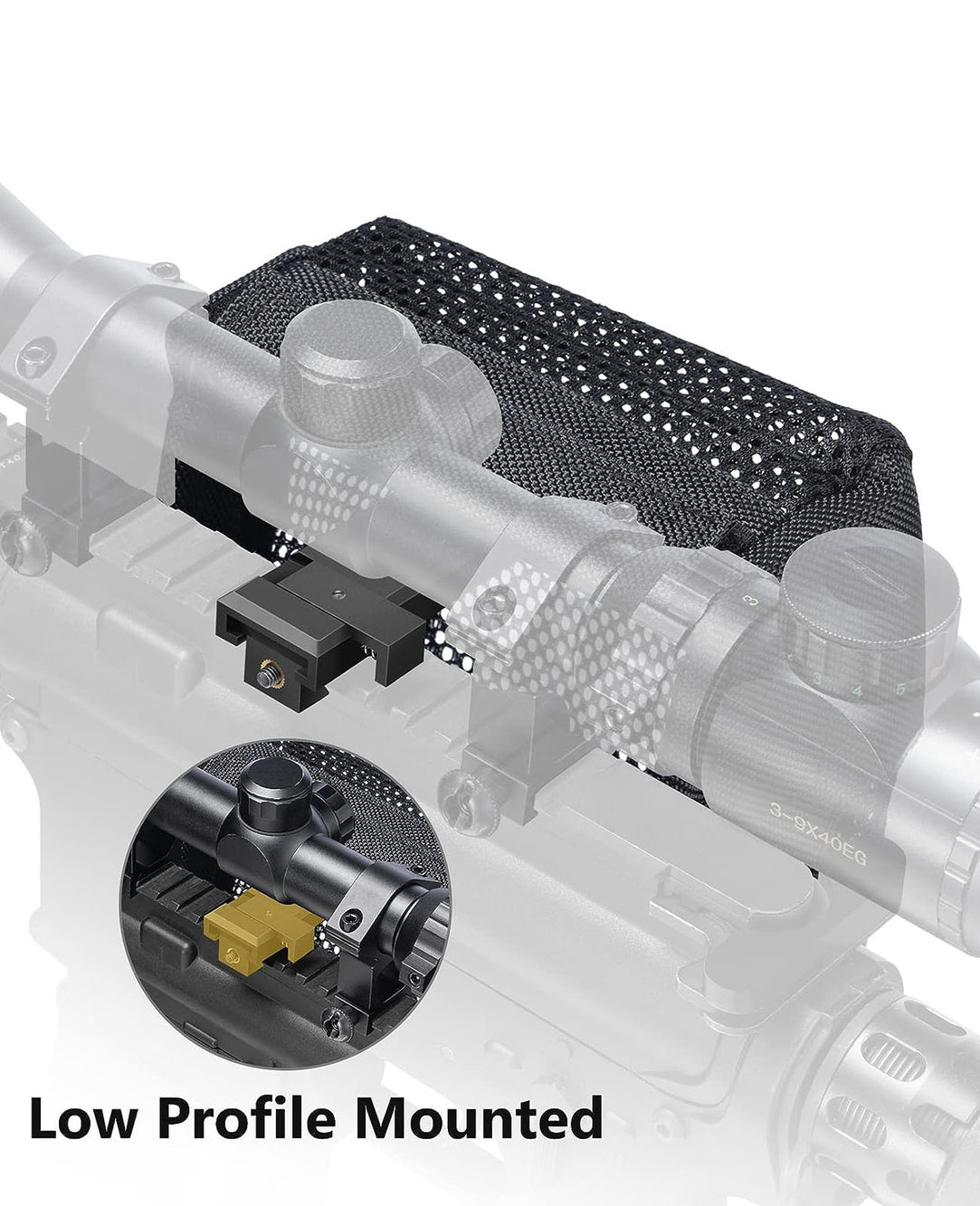 CVLIFE Brass Catcher Picatinny Mountable Tactical Shell Catcher