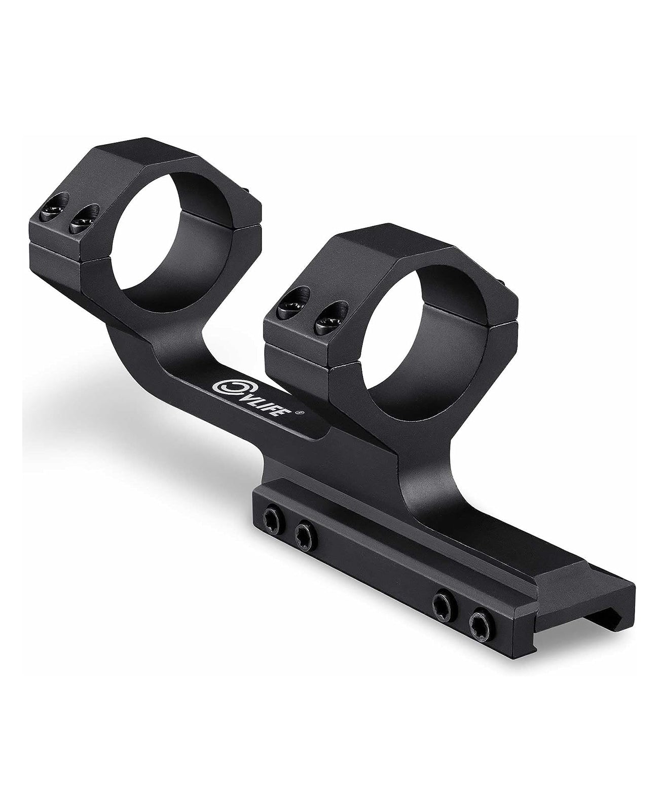 CVLIFE Cantilever Scope Mount 30 mm Offset Dual Ring One-Piece - Globa