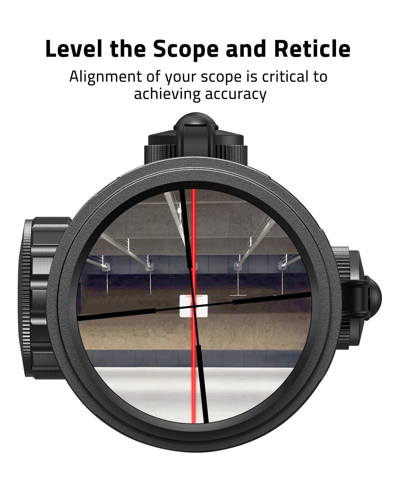 CVLIFE Laser Scope Leveling Kit Picatinny Rail Mount for Reticle Level