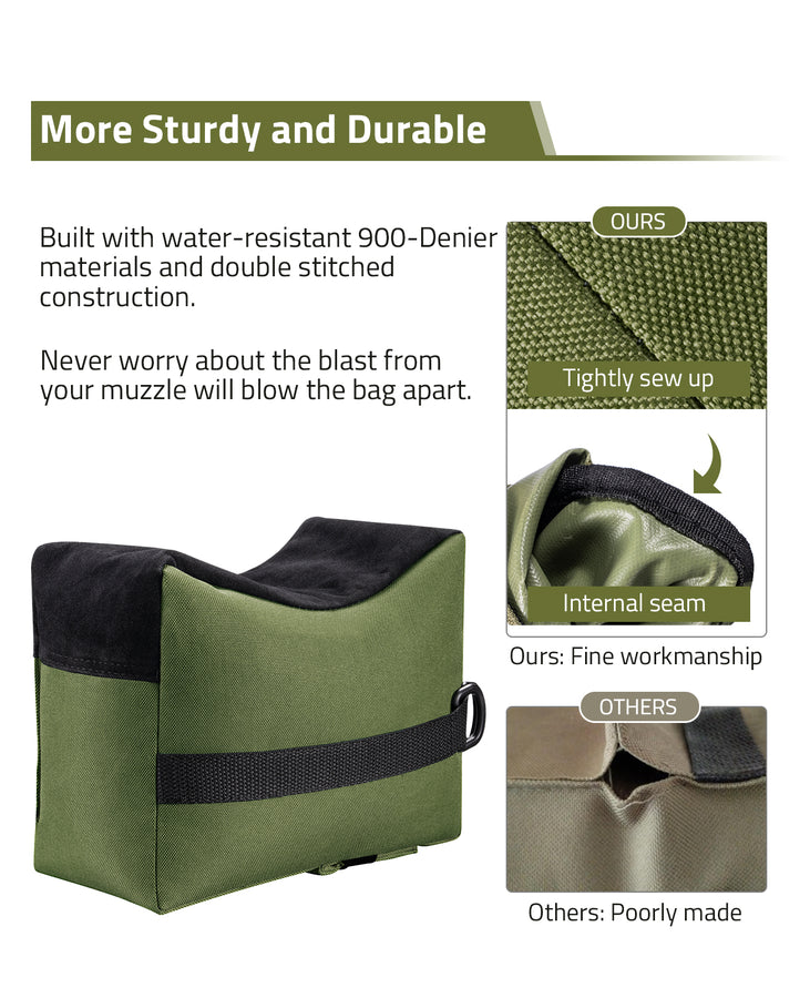 CVLIFE Shooting Rest Bags for Rifles 900D Shooting Bench Rest