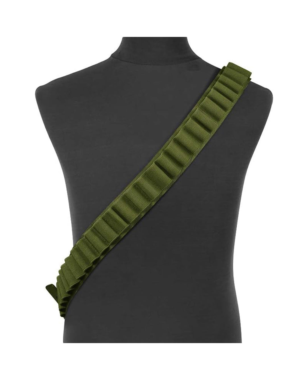 CVLIFE Shotgun Shell Bandolier for 12GA or 20 Gauge Adjustable Nylon S