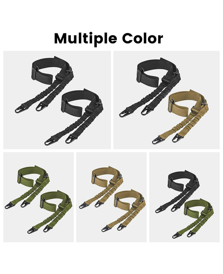 CVLIFE Two Points Sling with Length Adjuster Traditional Sling